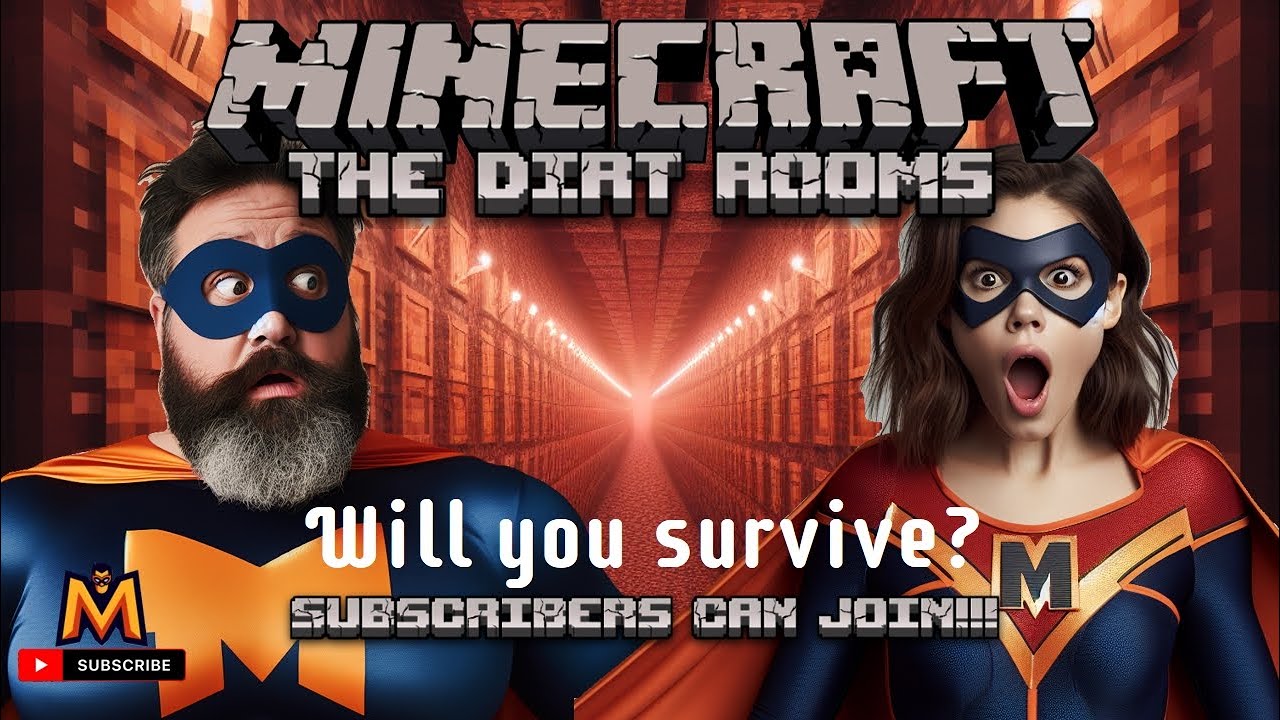 THE DIRT ROOMS! No one survives my scary build. Will you? Minecraft SMP ...