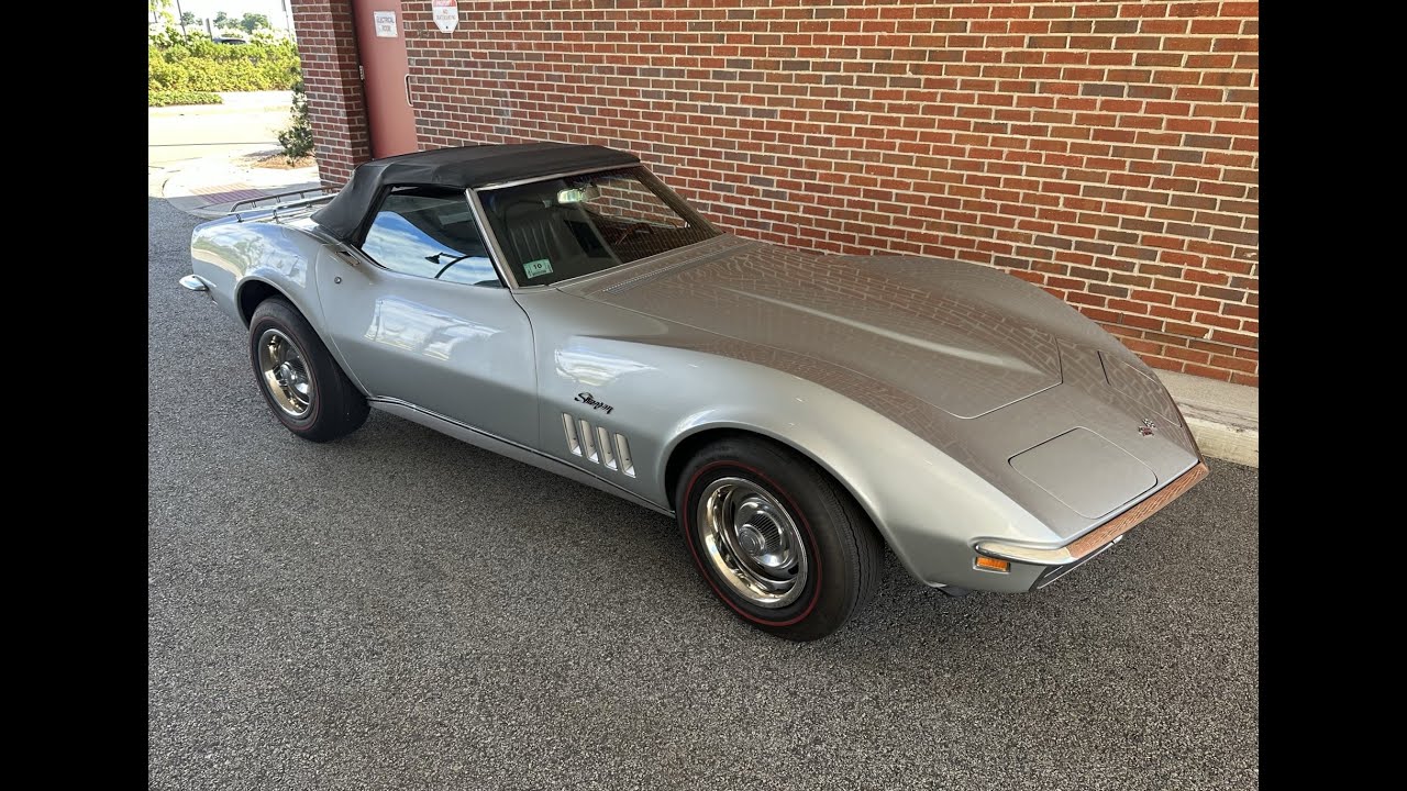 1969 Chevrolet Corvette Engine Start and Headlight Function - YouTube