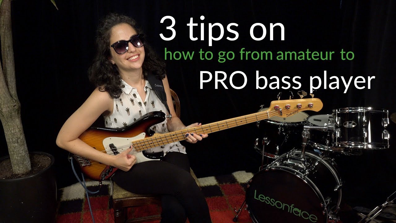 3 Tips on How Bass Players Go from Amateur to Pro - YouTube