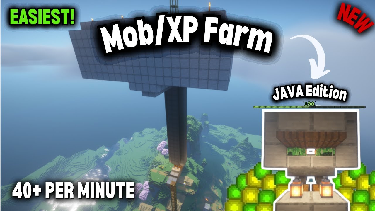 ULTIMATE ALL-MOB FARM! (Java 1.21+) - DROPS, XP & MORE! #Gaming #Glitch ...