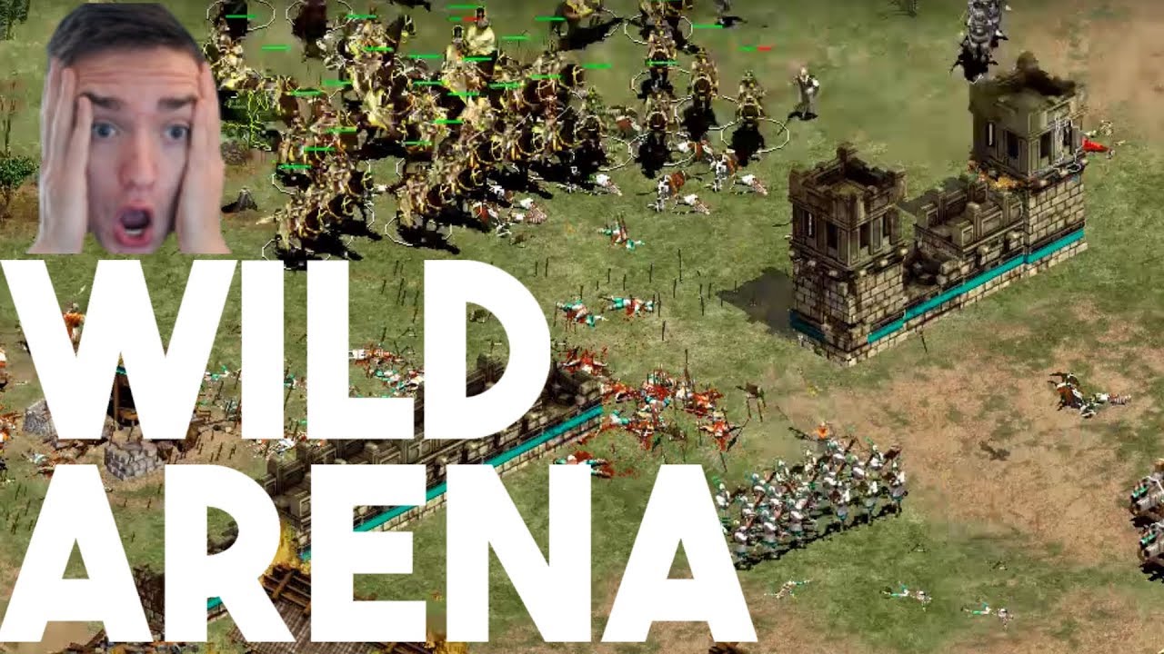 One WILD AoE2 Arena Free For All! - YouTube