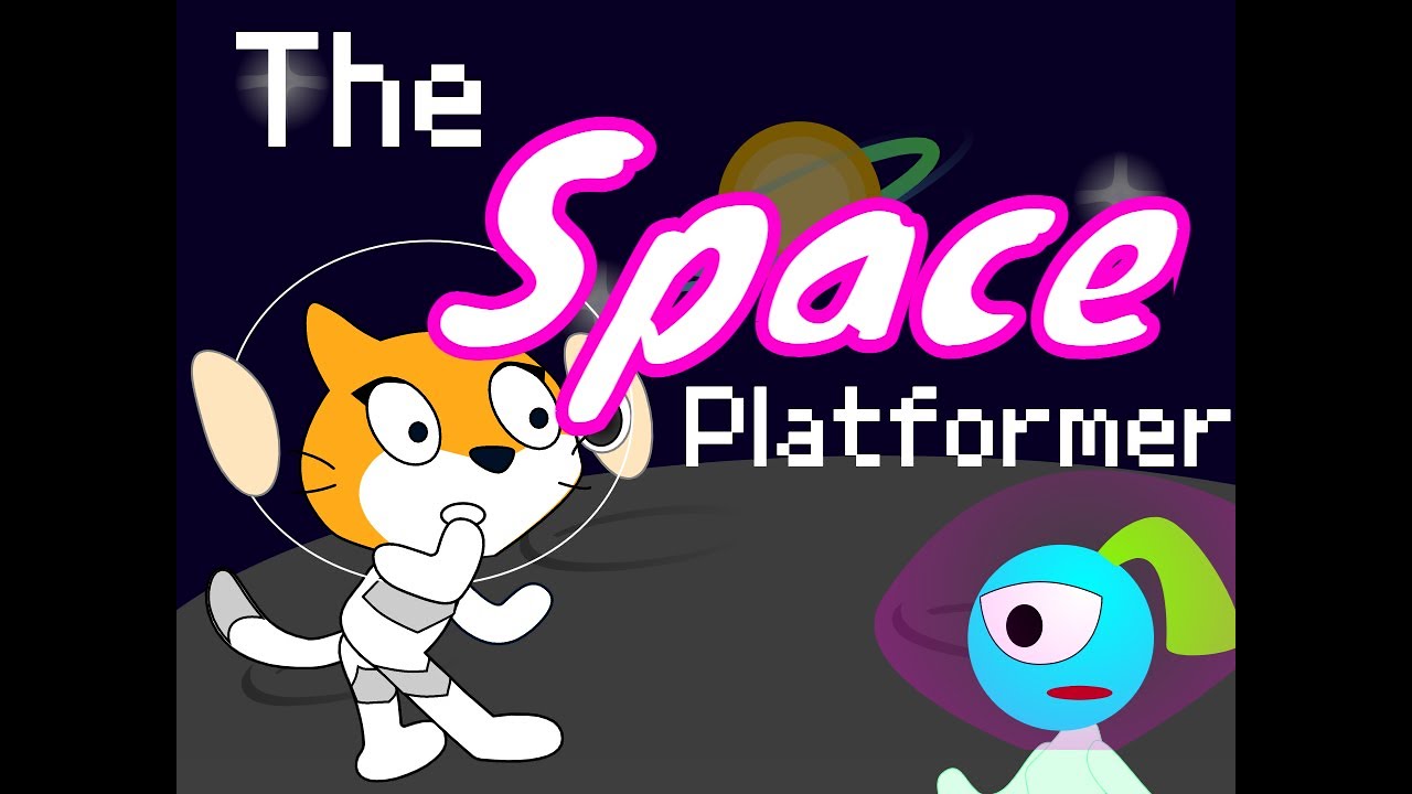 The Space Platformer full playthrough - YouTube
