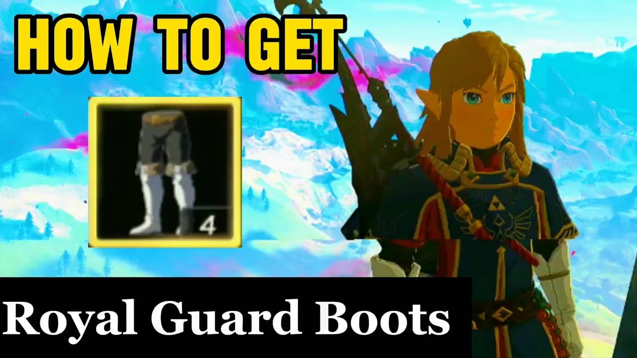 Royal Guard Armor - The Royal Guard Boots (Tears Of The Kingdom) - YouTube