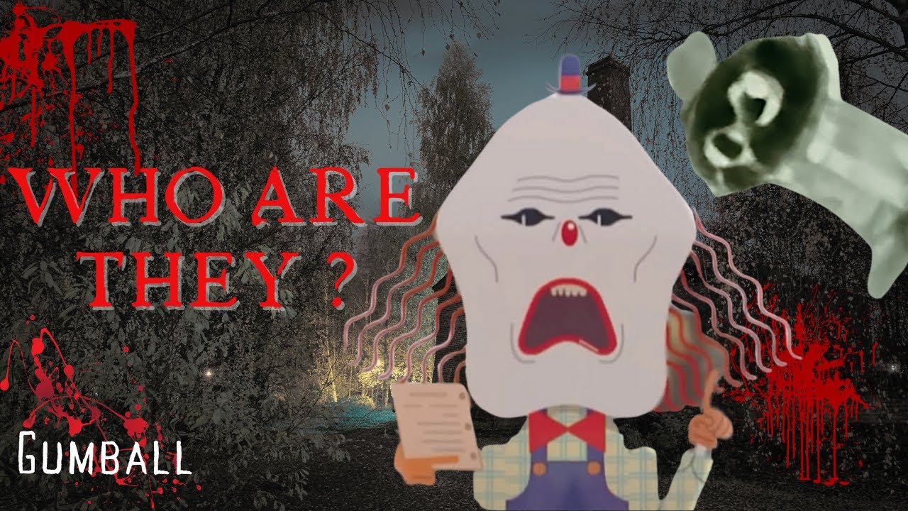 Who are They ? Gunball hidden face #scary - YouTube