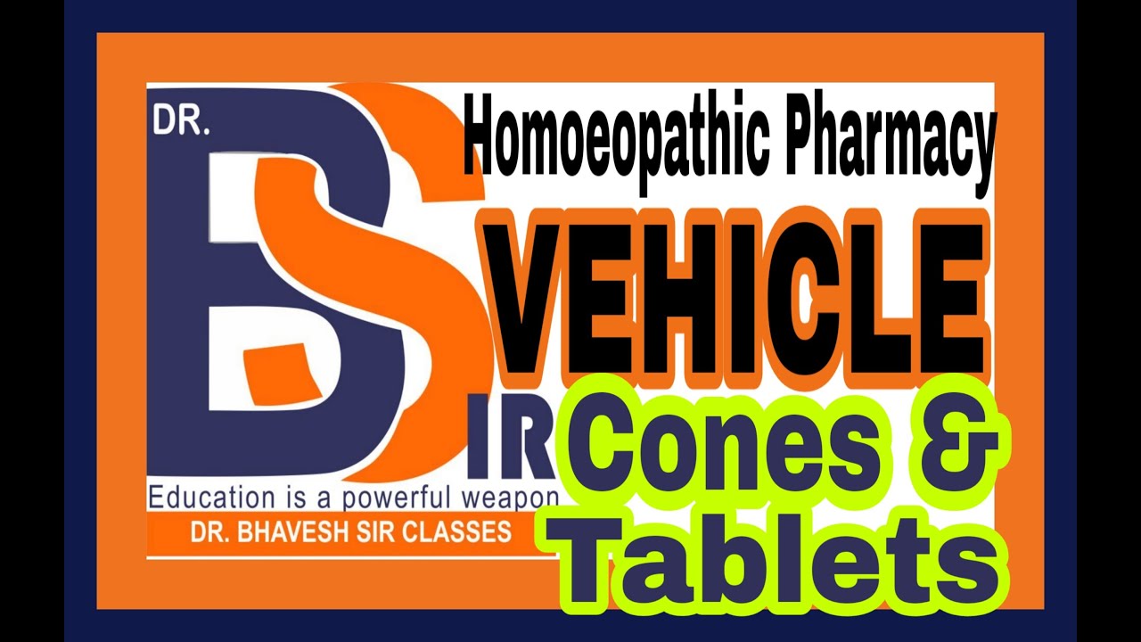 Cones And Tabletes || Homoeopathic Pharmacy || Homoeopathy || Dr ...
