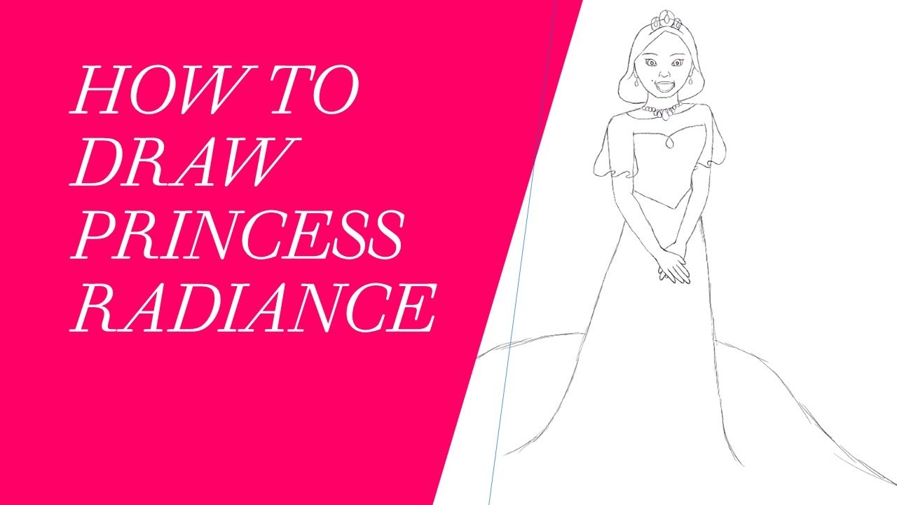 How to Draw Princess Radiance - YouTube
