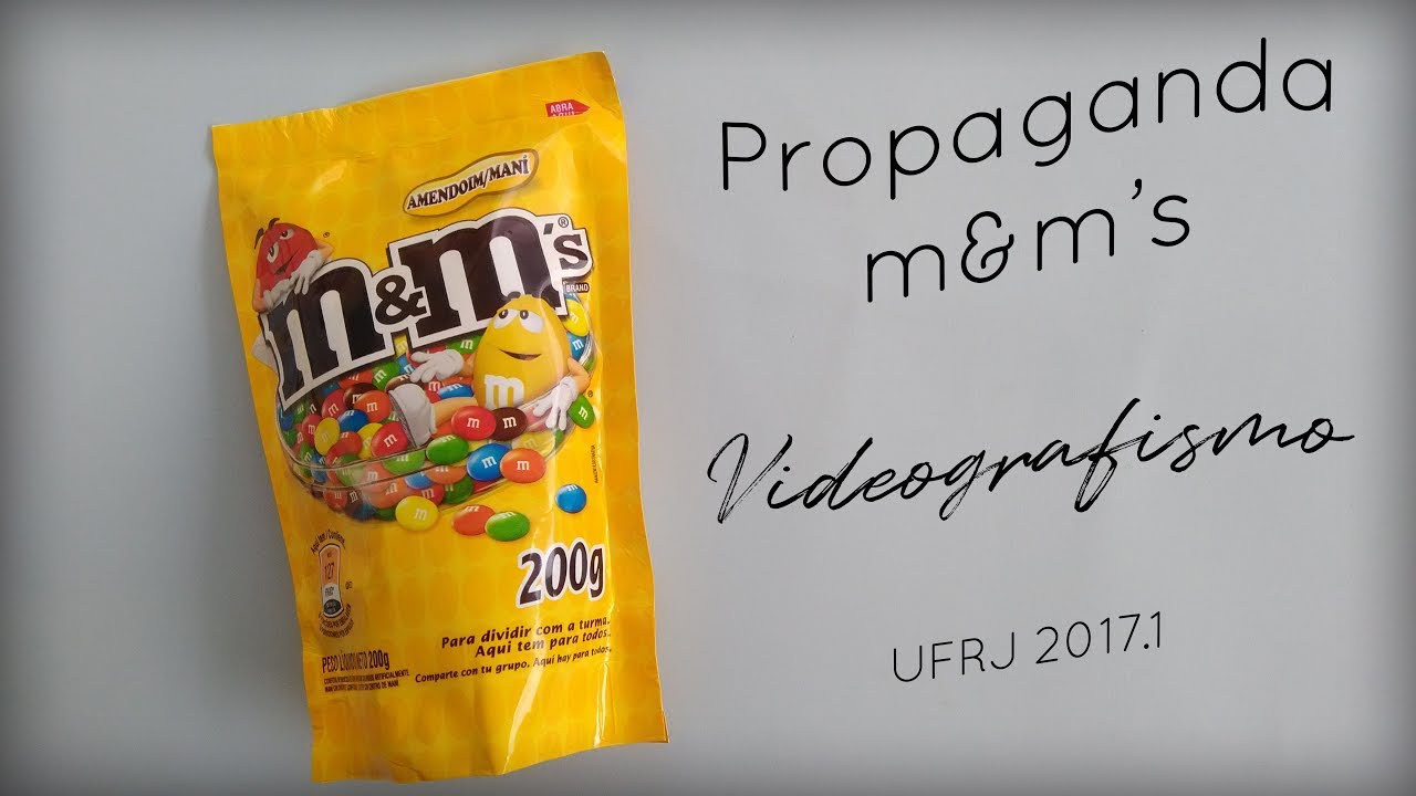 "Propaganda m&m's" - Projeto de Videografismo || Stop Motion || After ...