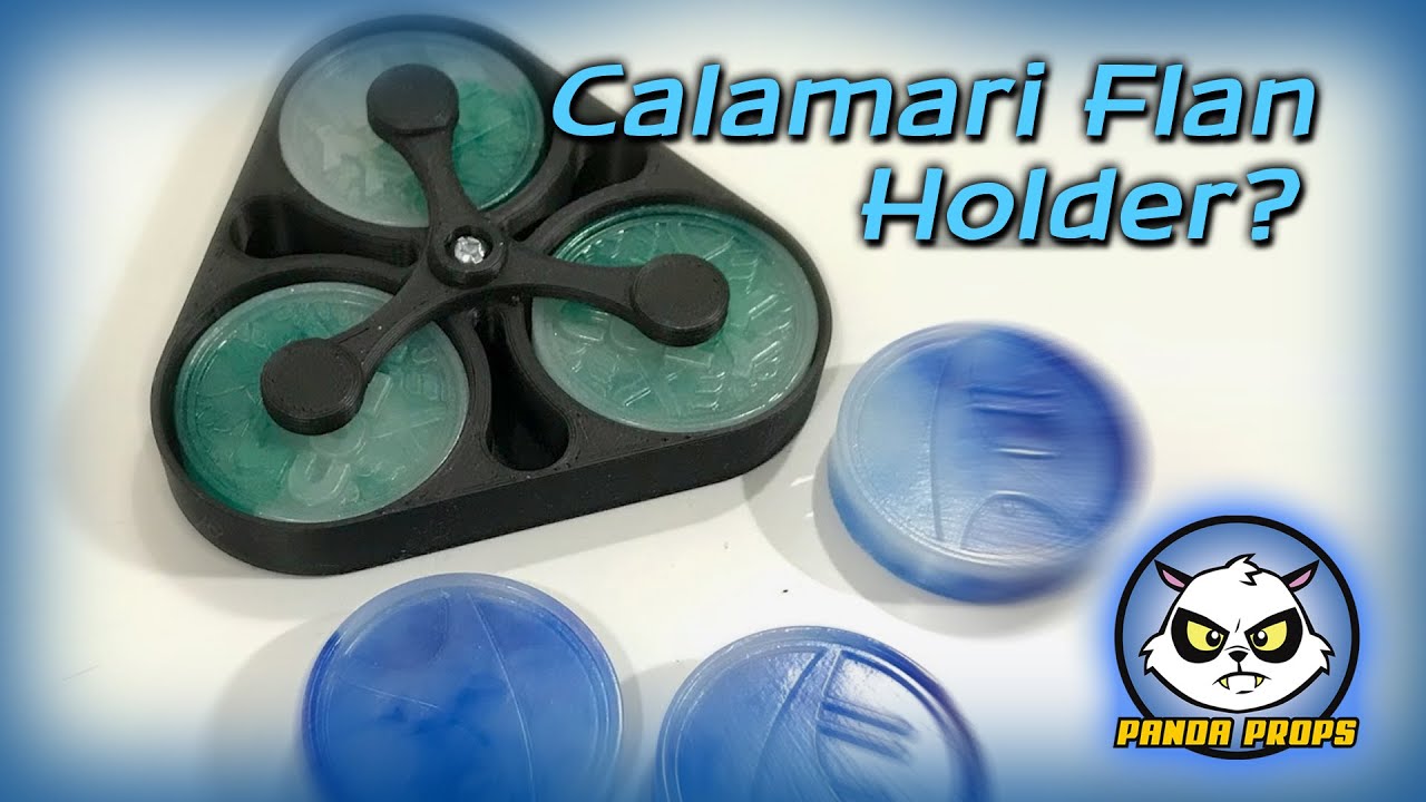 Calamari Flan coin holder! - YouTube