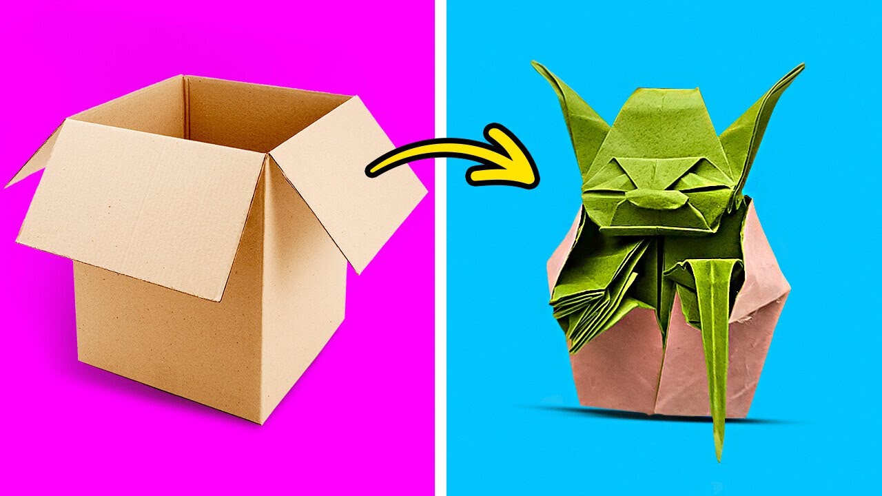 ️🌈 Origami Wonders in the World of Paper Crafts📄 - YouTube