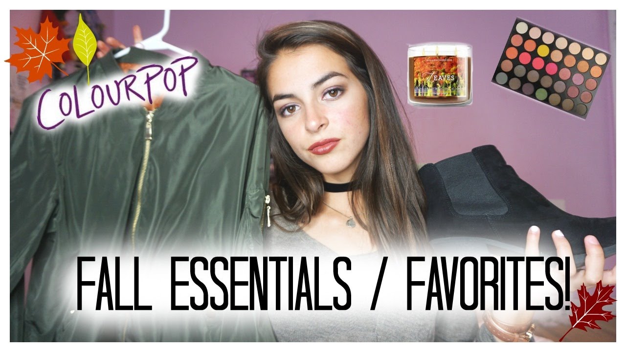 Fall Essentials 2016! // Madison Haas - YouTube