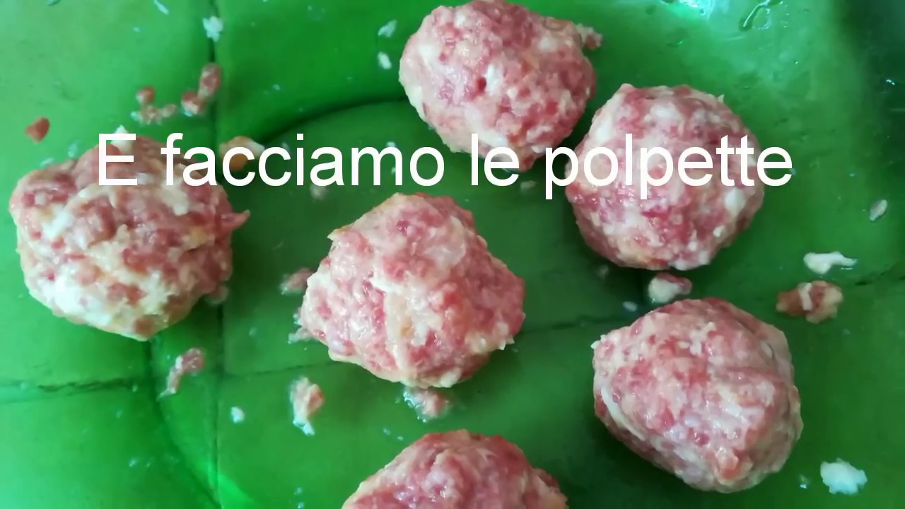 Polpettine In Brodo - YouTube