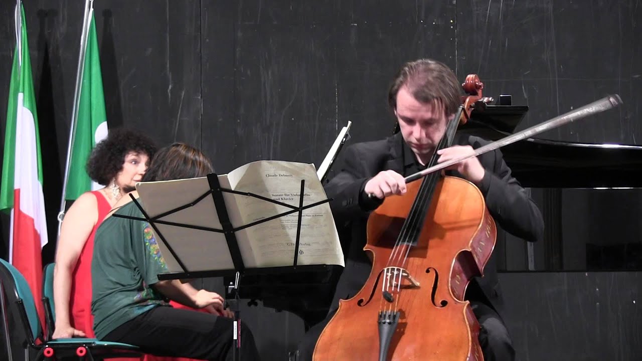 9 July 2015 - 21.15 - C. Debussy: Sonata - Thomas Bertolotti, violoncello; Connie Shih ...