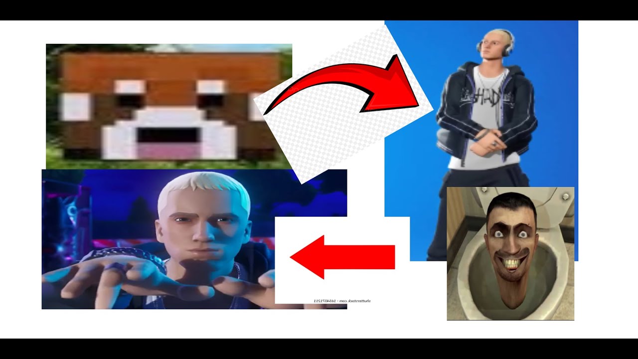 Skibidi rizzing up Eminem on Fortnite with da boyz ‼️🗣💯🔥🔥🔥 - YouTube