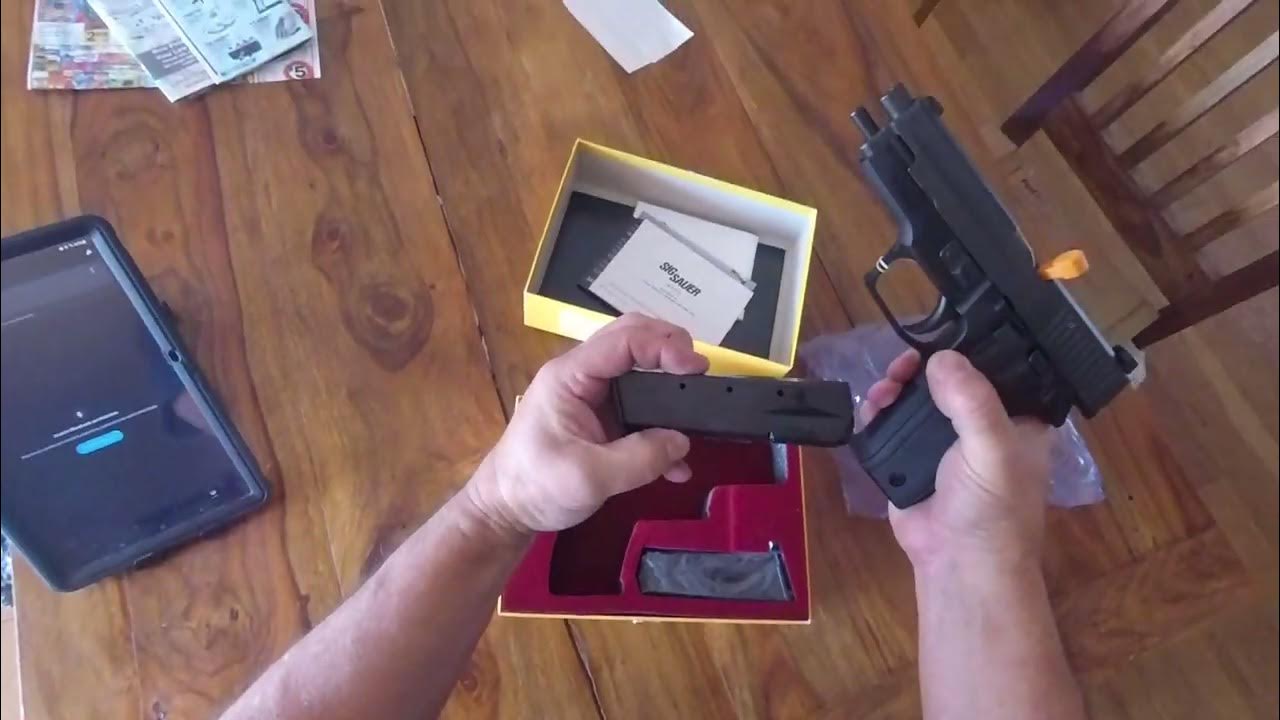 SIG SAUER P226 40TH ANNIVERSARY LTD ED UNBOXING - YouTube