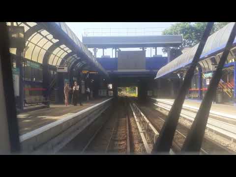 DLR from All Saints to Stratford - YouTube