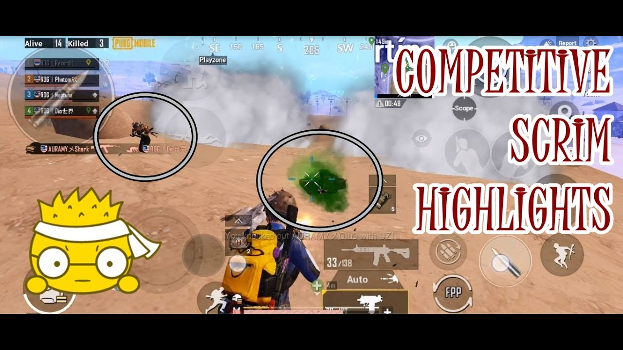 Competitive Scrim Highlights #1 | PUBG Mobile - YouTube