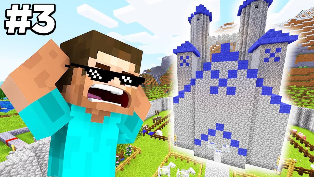THE MOST AMAZING CASTLE OF MINECRAFT! | PART 3 | VeryNuclear - YouTube
