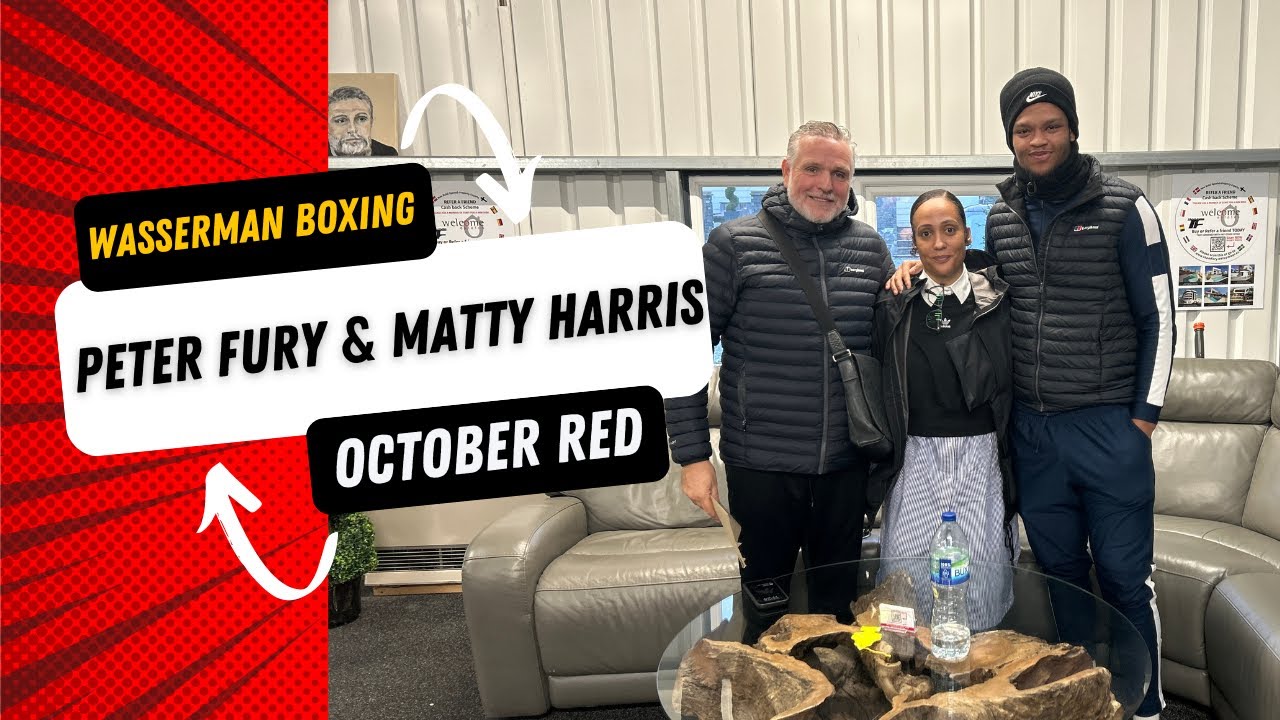 PETER FURY TAKES ON HEAVYWEIGHT MATTY HARRIS - BOTH REFLECT ON MATTY'S ...