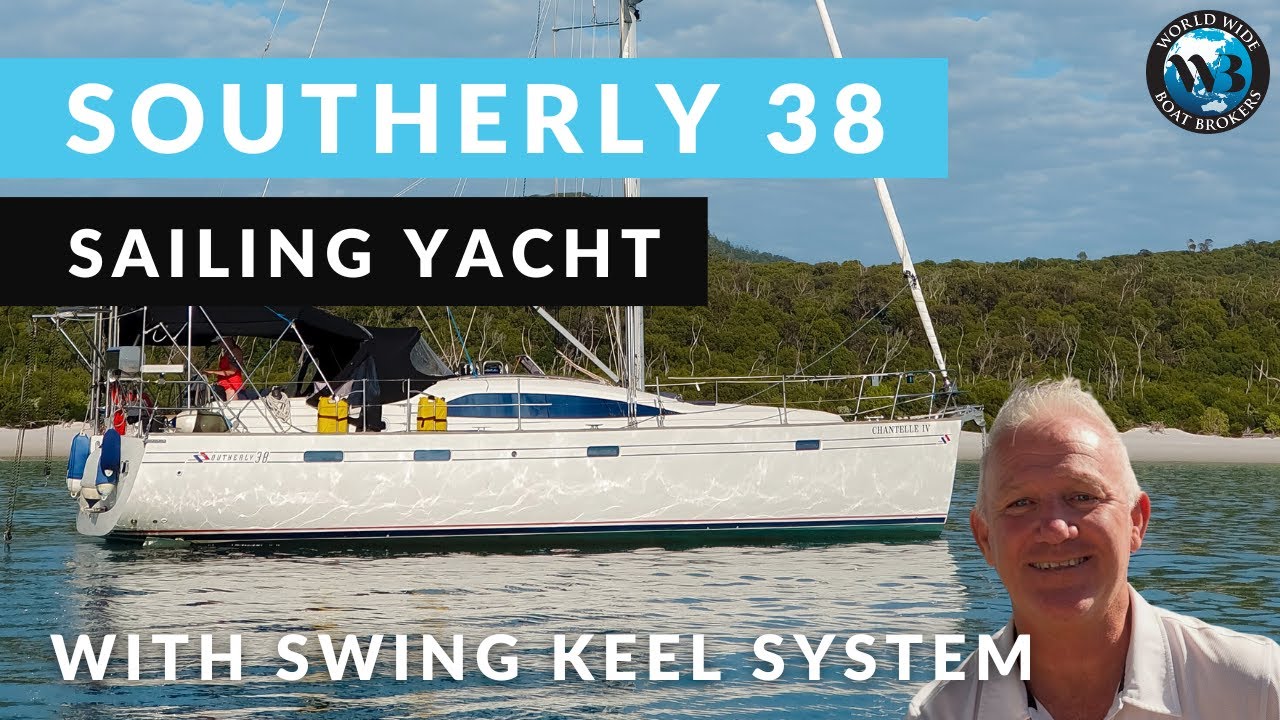 Tour a Southerly 38 Sailing Yacht with Swing Keel - YouTube