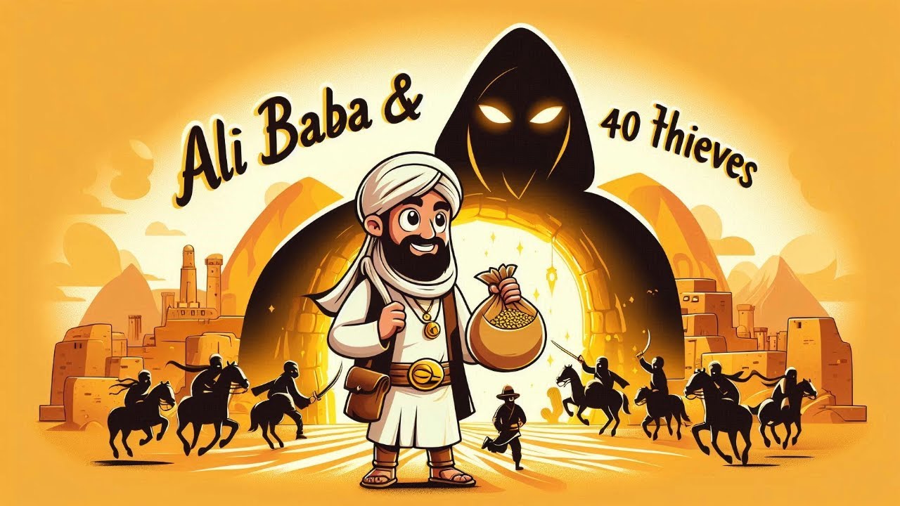 Ali Baba And 40 Thieves in English | Fairy Tales in English | Animated ...