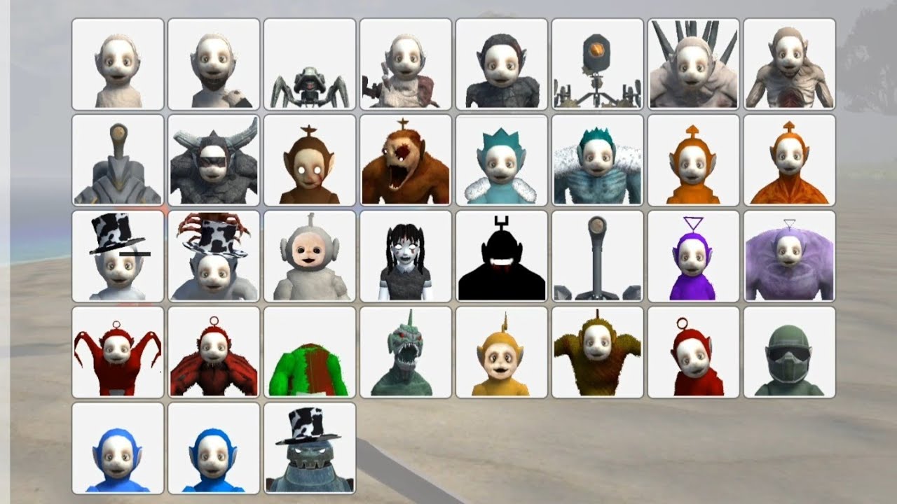 슬렌더토비3 얼굴모드 - Slendytubbies 3 - YouTube