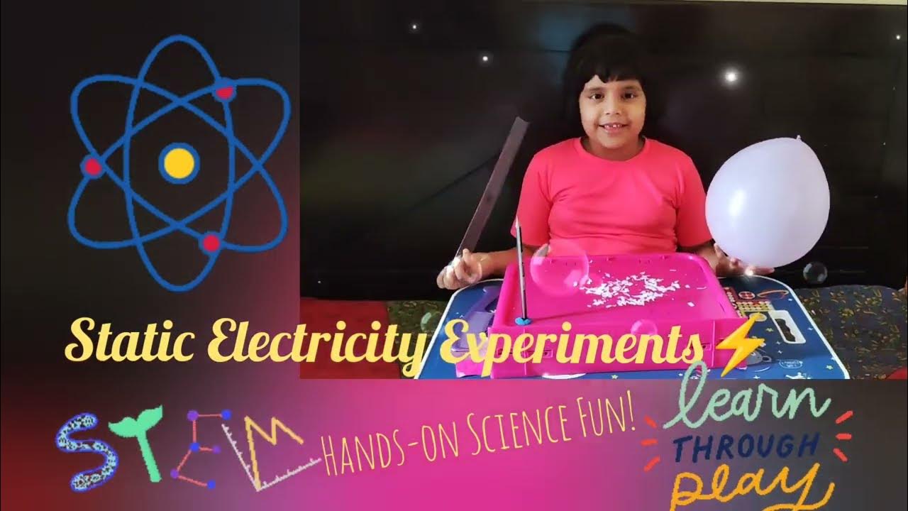 Electrifying Experiments: DIY Static Electricity Fun for Curious Minds ...