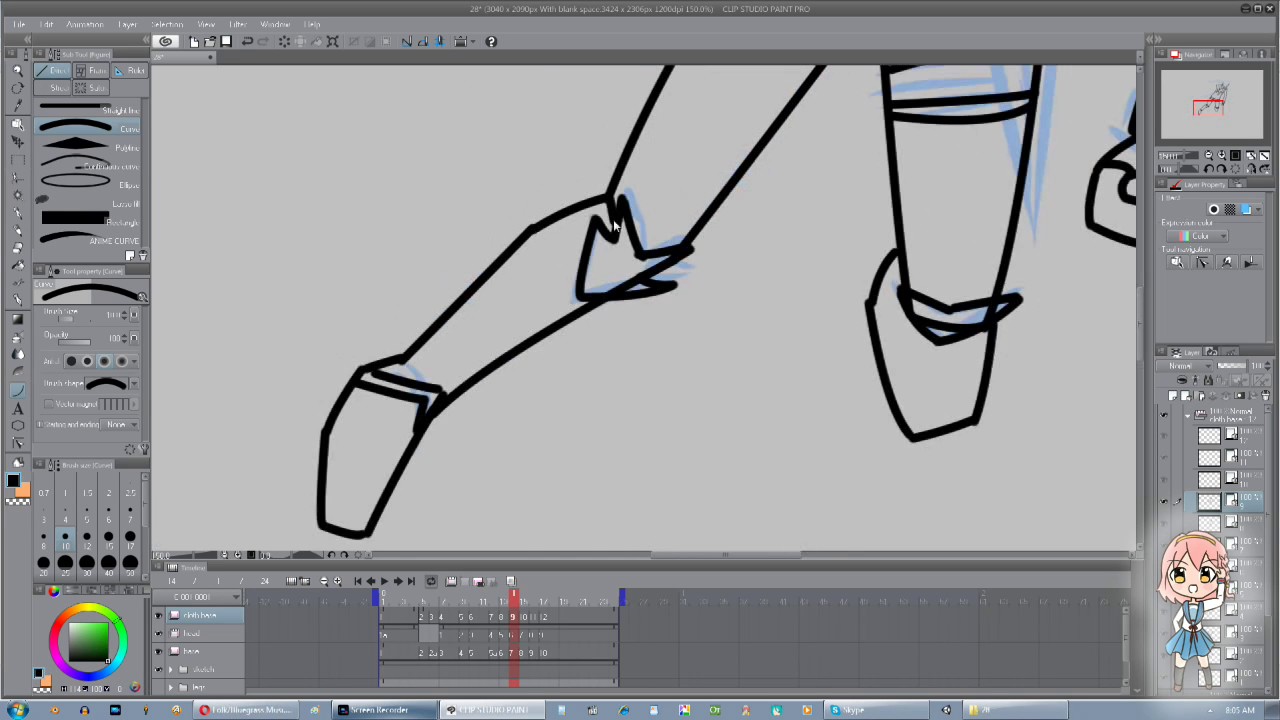 (Clip Studio Paint) Another Cartoon Network Style Animation! - YouTube