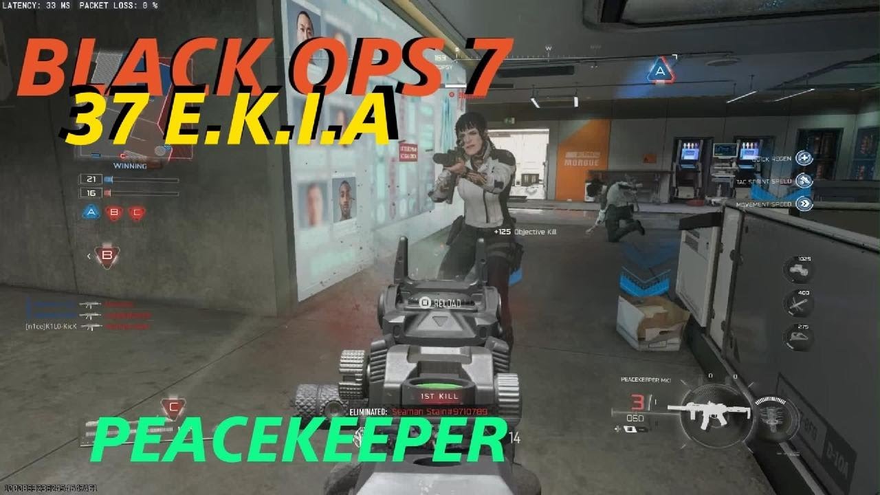 PEACEKEEPER gameplay on CORTEX (No Commentary)Call of Duty BLACK OPS 7 ...
