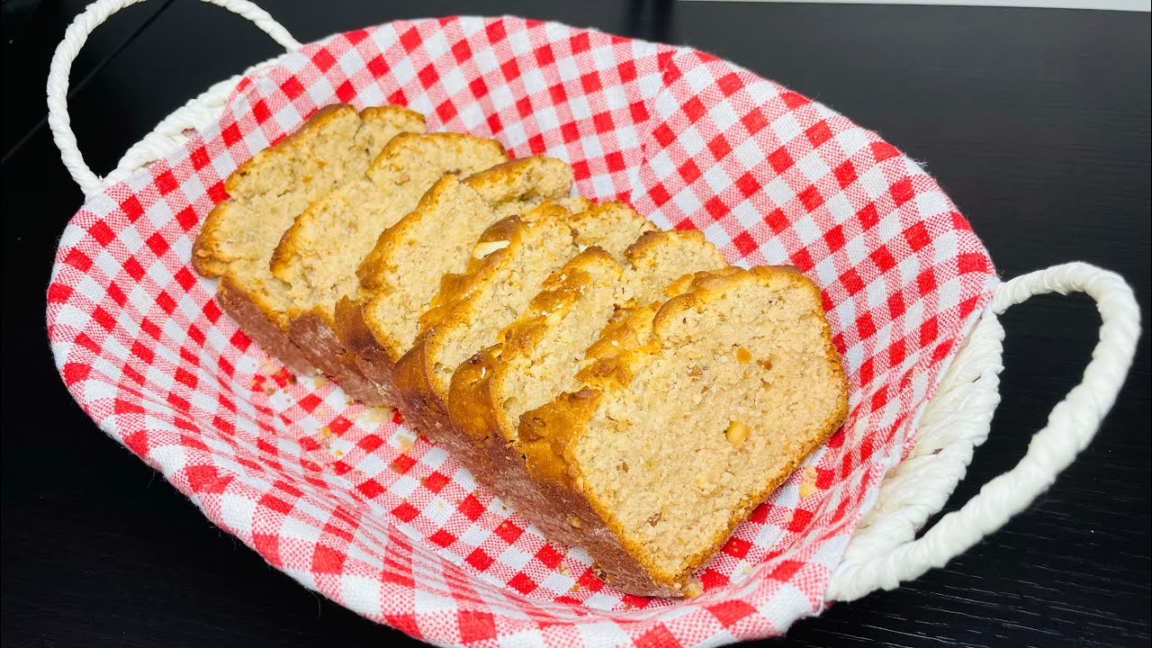 Peanut Butter Bread | Simple & Quick Bread #peanutbread - YouTube