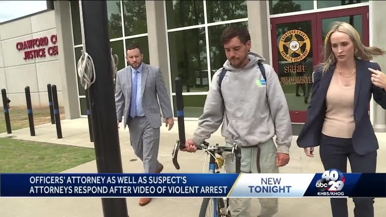 Officers attorney as well as suspect's attorneys respond after video of ...