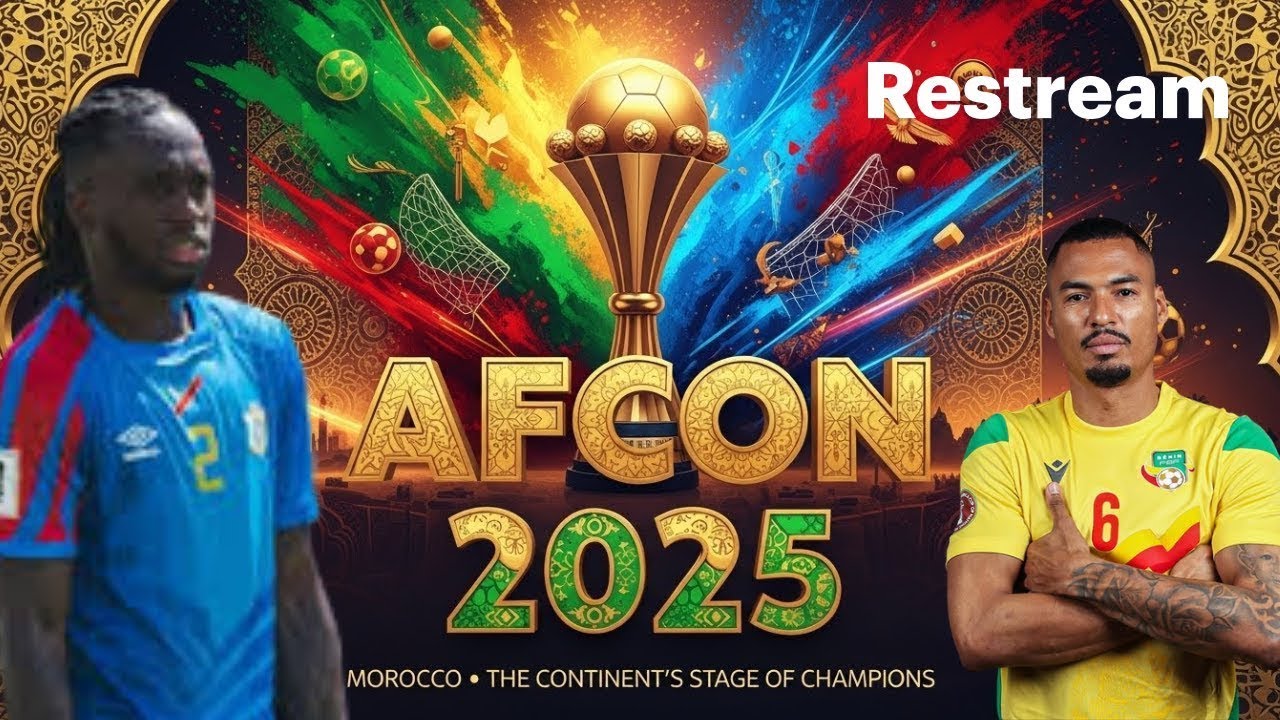 AFCON 2025 LIVE | DR Congo 🇨🇩 vs Benin 🇧🇯 | Shock or Domination ...