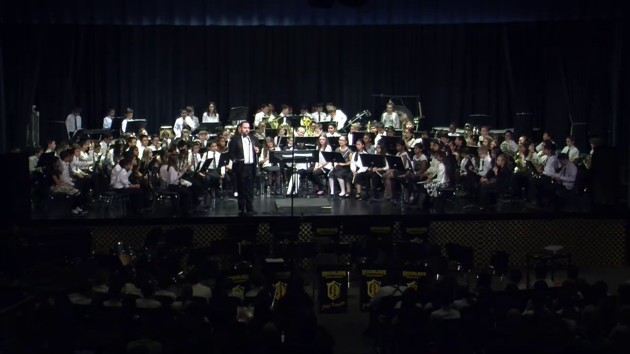 BMS Combined Band Winter Concert 2017 - YouTube