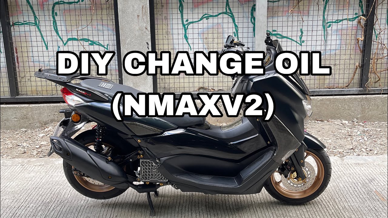 Change oil NMAX V2 (DIY) full video - YouTube