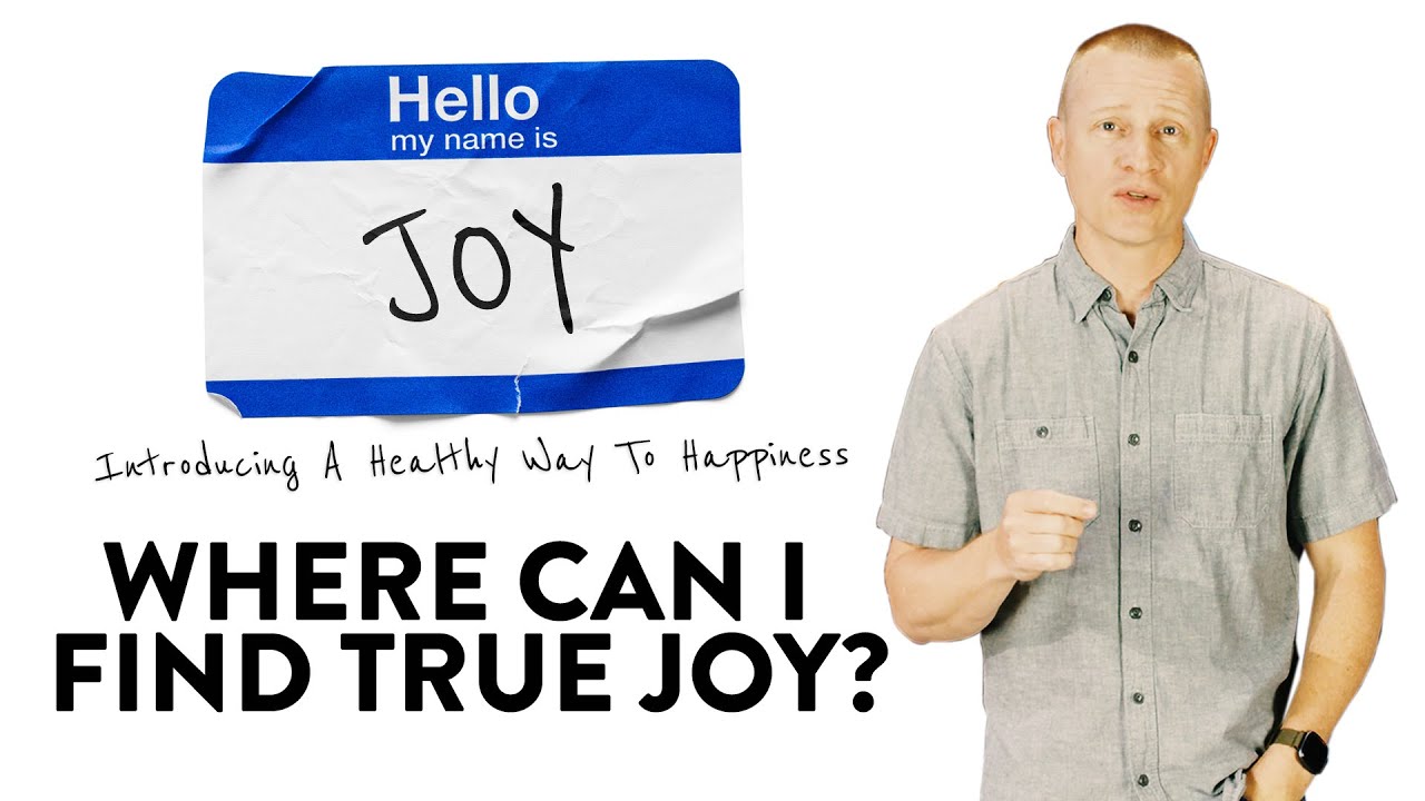 Where Can I Find True Joy? // Jarrod Martin - YouTube
