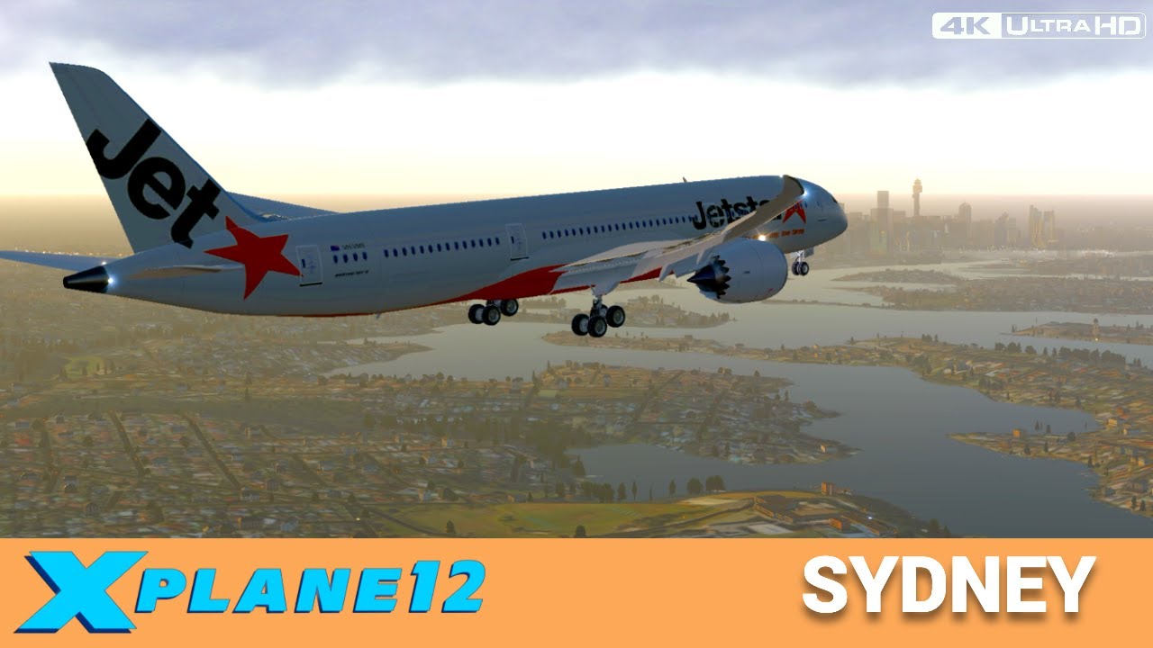 SYDNEY 787 Landing | X Plane 12 - YouTube