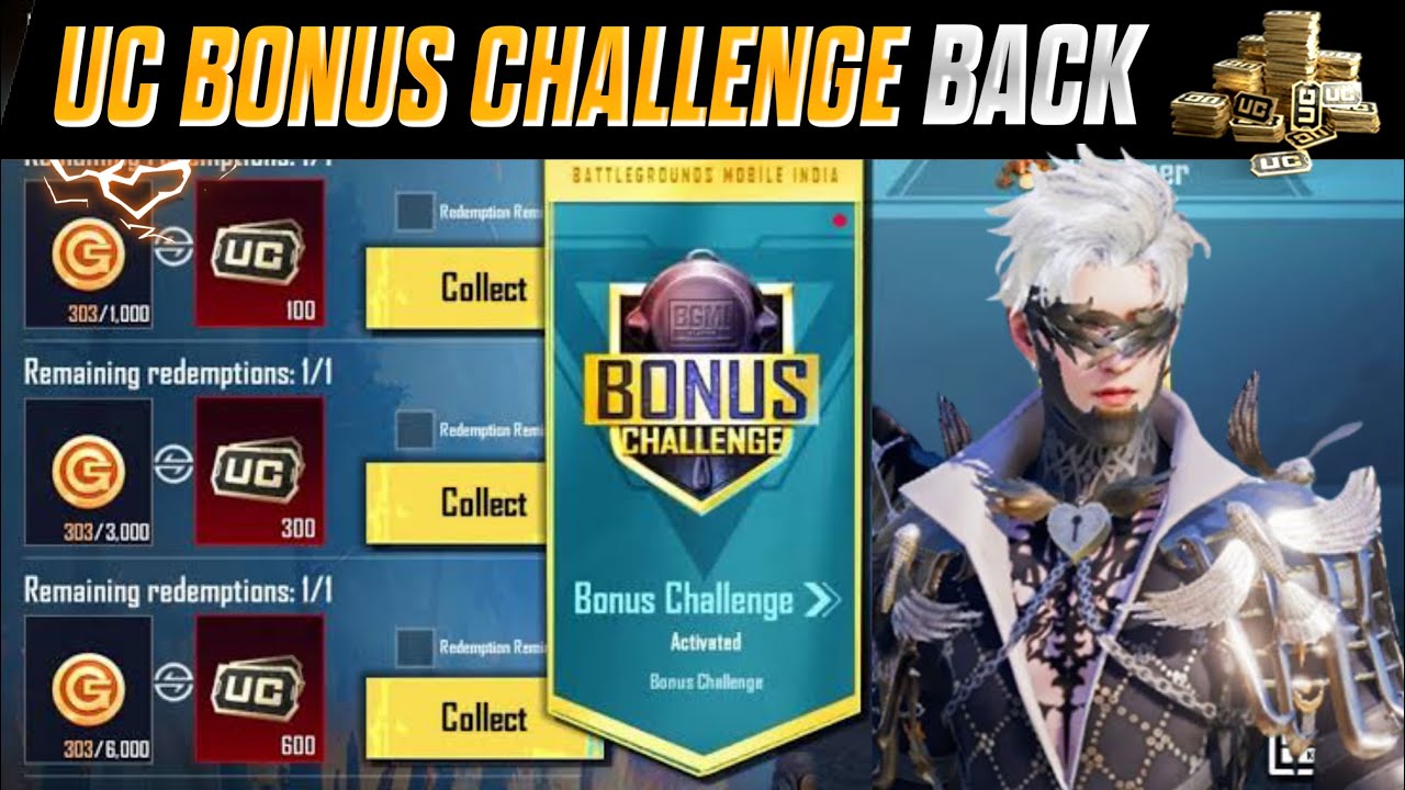 🔴 UC BONUS CHALLENGE BACK | HOW TO WIN BONUS CHALLENGE MATCH - YouTube