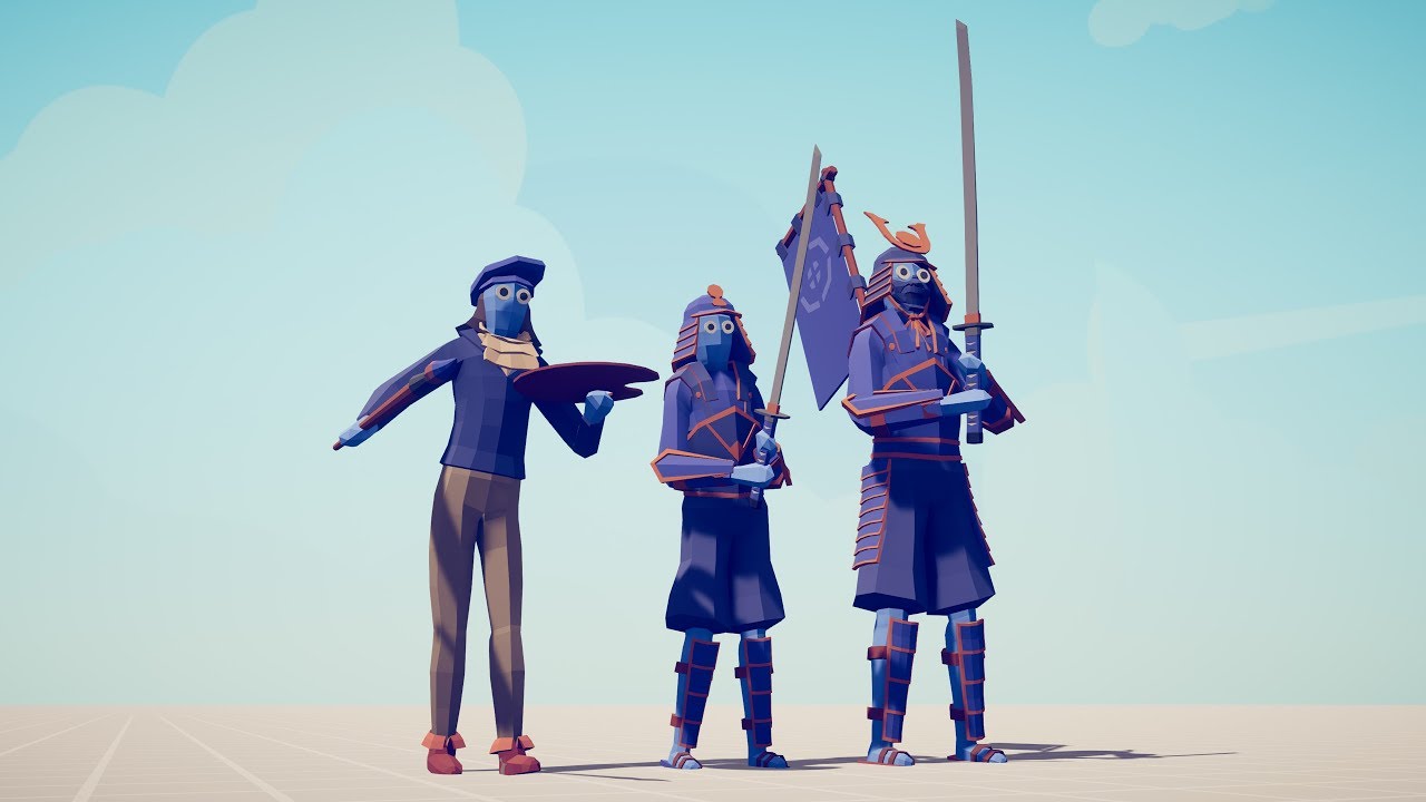 PAINTER, SAMURAI & SHOGUN vs EVERY UNIT - Totally Accurate Battle ...