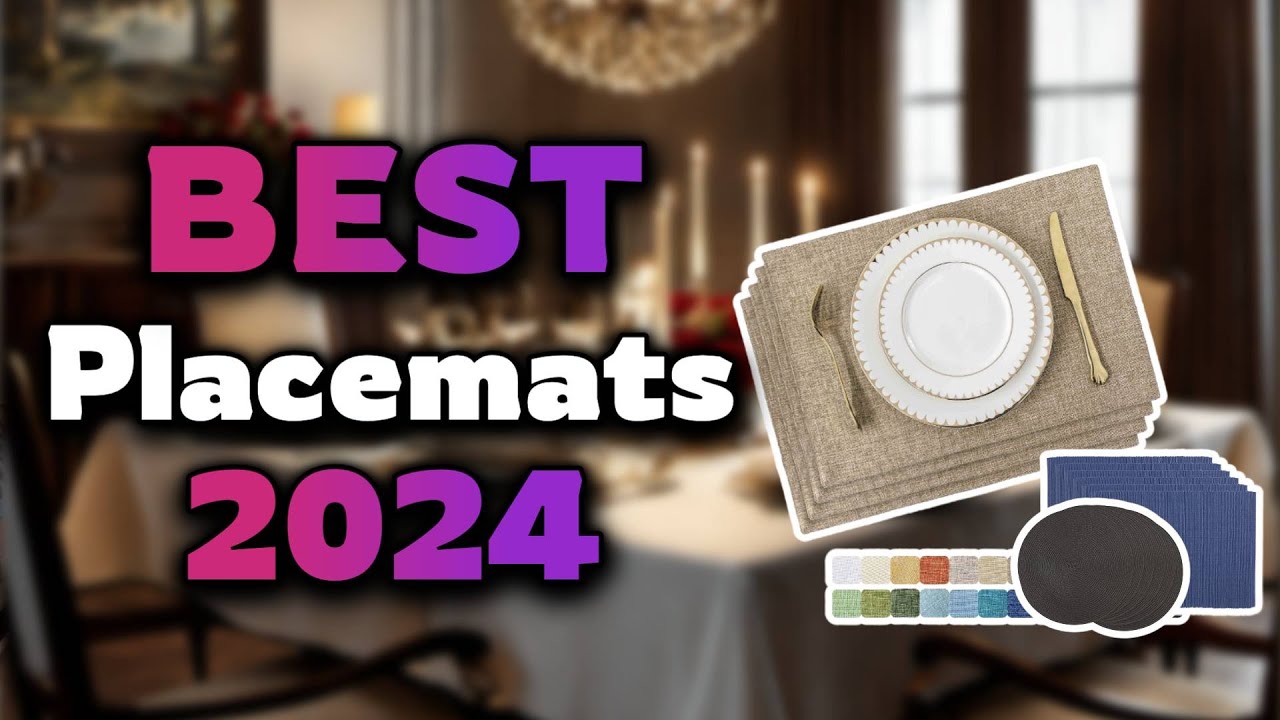 Top Best Placemats in 2024 & Buying Guide - Must Watch Before Buying ...