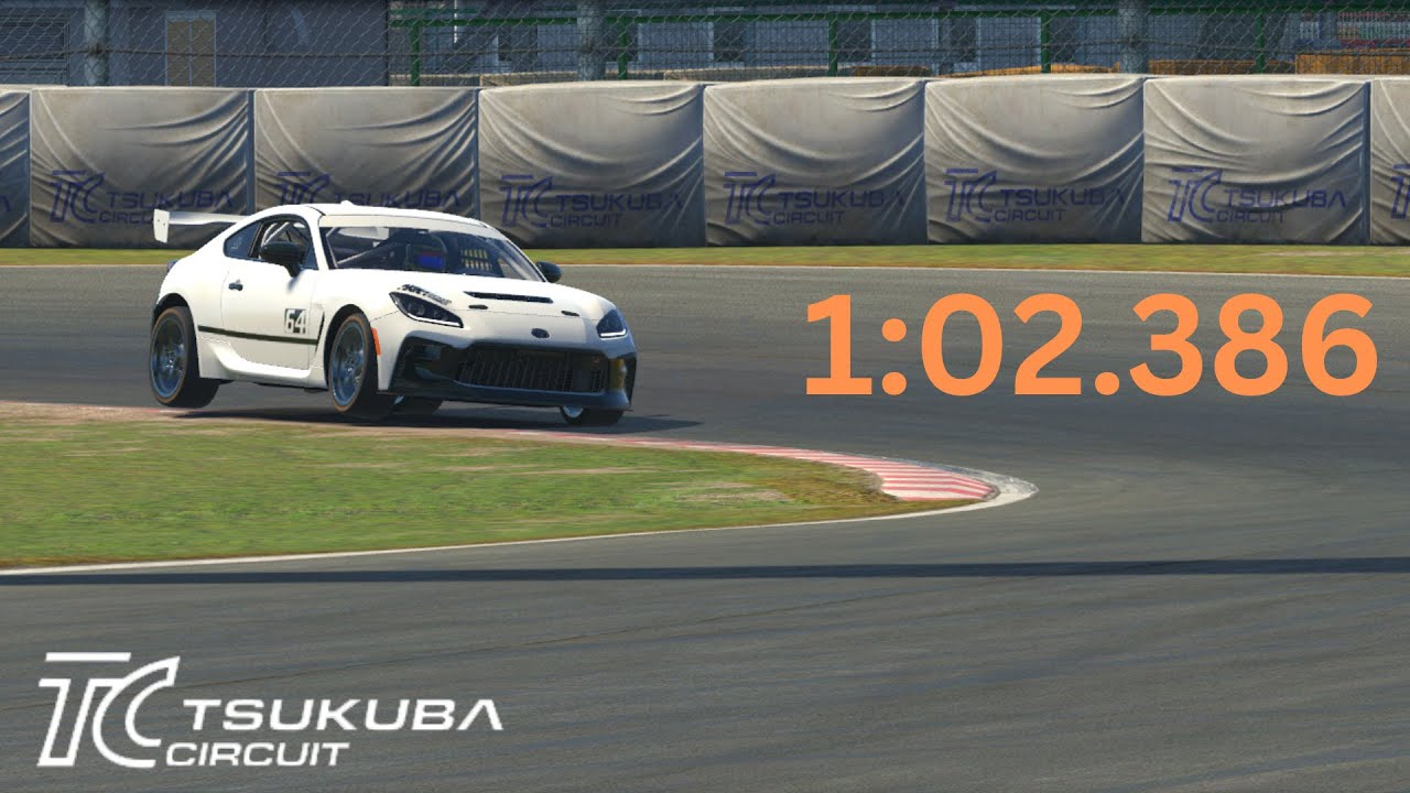 iRacing Hot Lap Tsukuba | GR Cup Fixed Toyota GR86 | W8 S1 2023 | 1:02.386 - YouTube