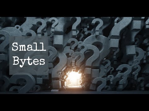 Small Bytes - Do you have to like the software you build? - YouTube