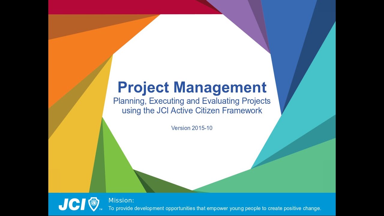 JCI Project Management 02 - YouTube