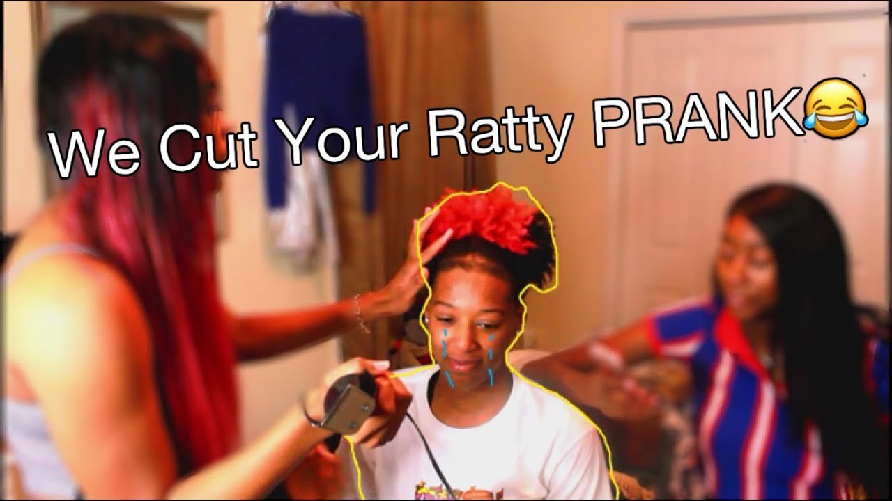 WE CUT D1.NAYAH'S RAT TAIL OFF (SHE TRIES TO FIGHT US) - YouTube
