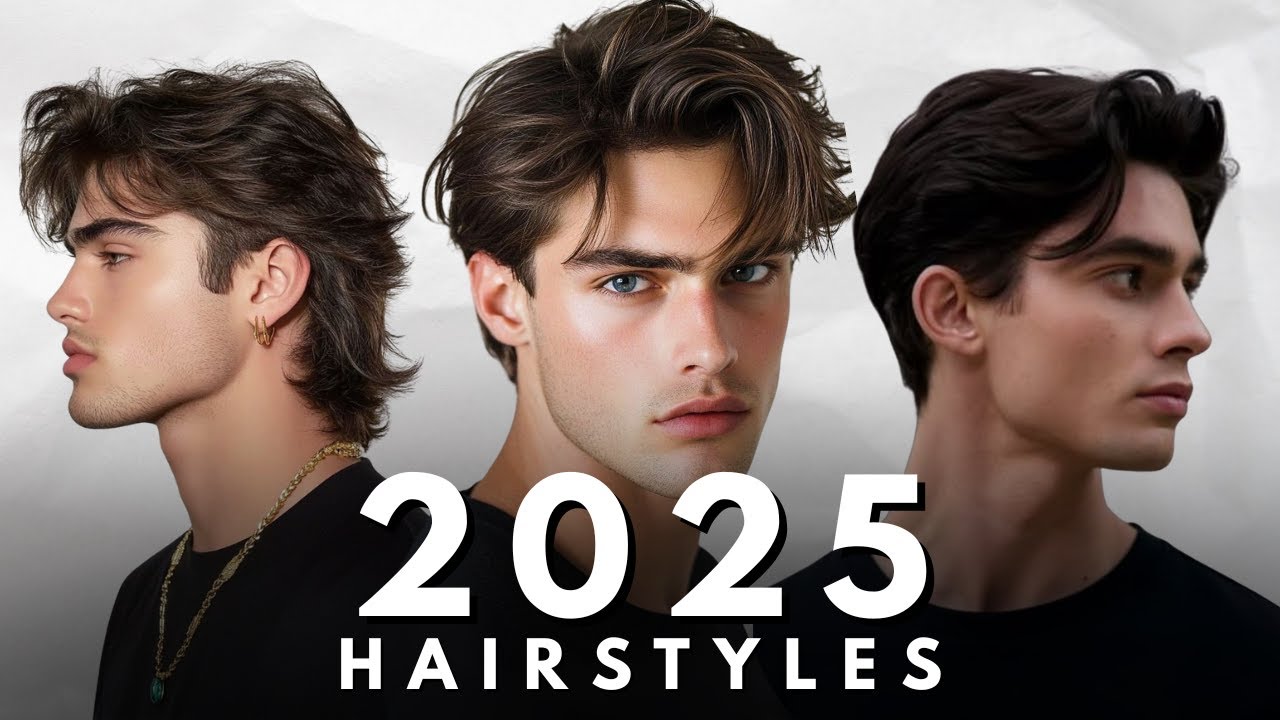 6 Must try trendy hairstyles for men in mid 2025 - YouTube