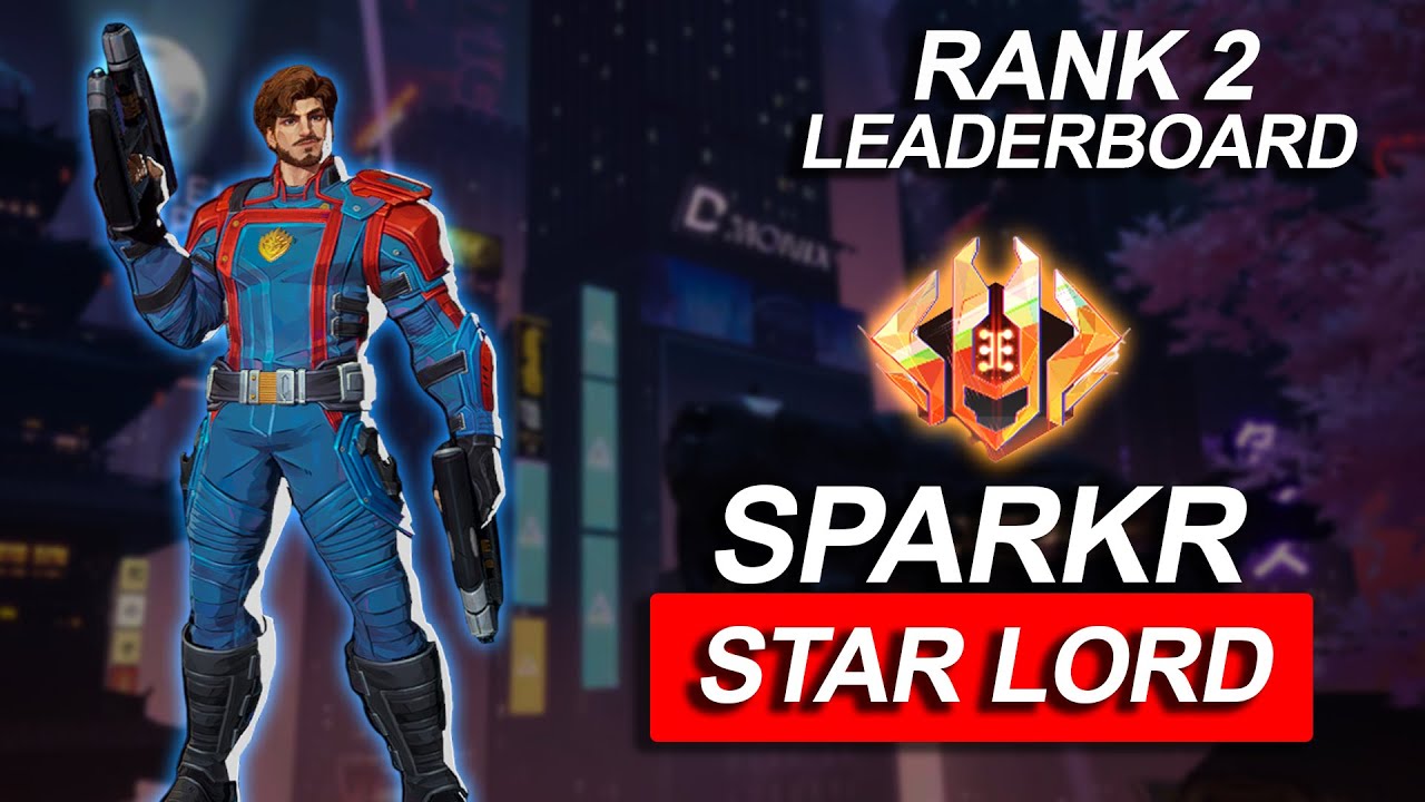 TOP 50 WORLD SPARKR STAR LORD l CELESTIAL l MARVEL RIVALS POV - YouTube