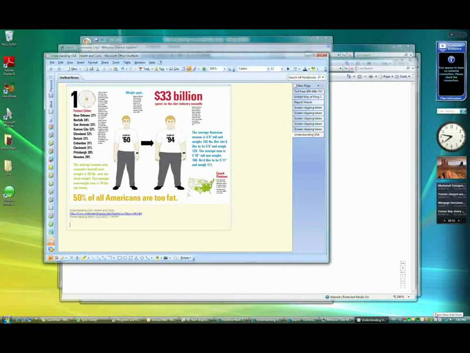 Screen clip to OneNote - YouTube
