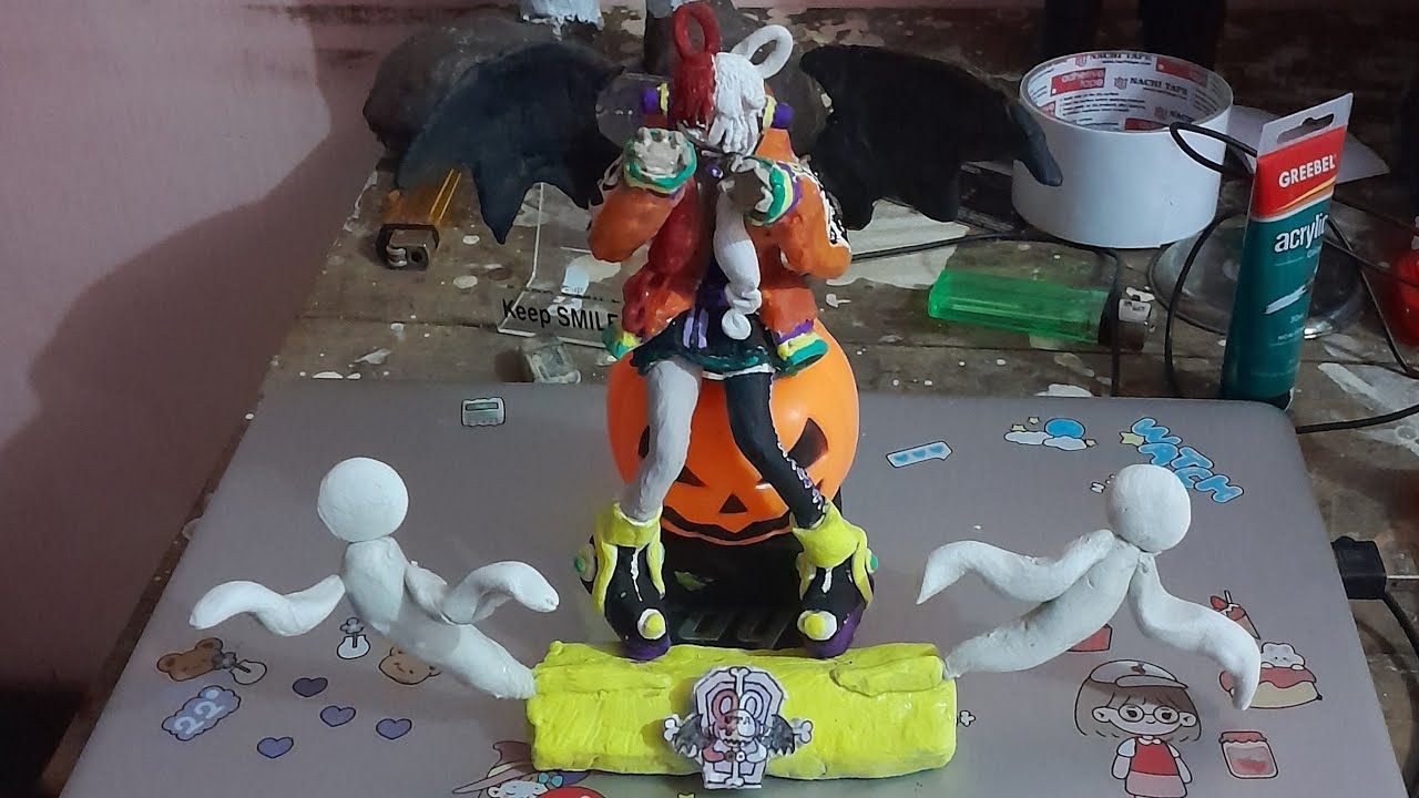 uta hallowen figure custom - YouTube