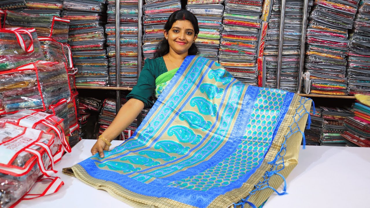 Summer Cotton Sarees 2023 | Kerala Cotton Saree Manufacturer | Kesaria ...