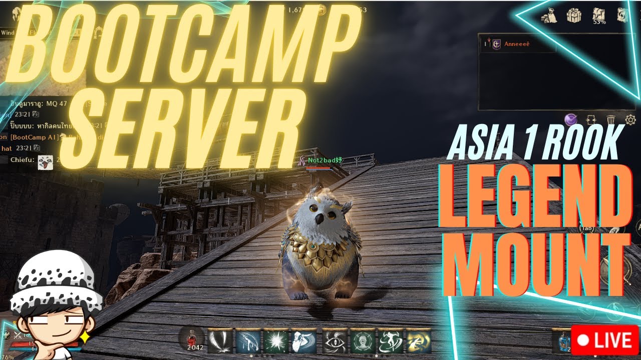 🔴Night Crows Live : Day 16 Level 53 Dagger | Legend mount na ? - YouTube