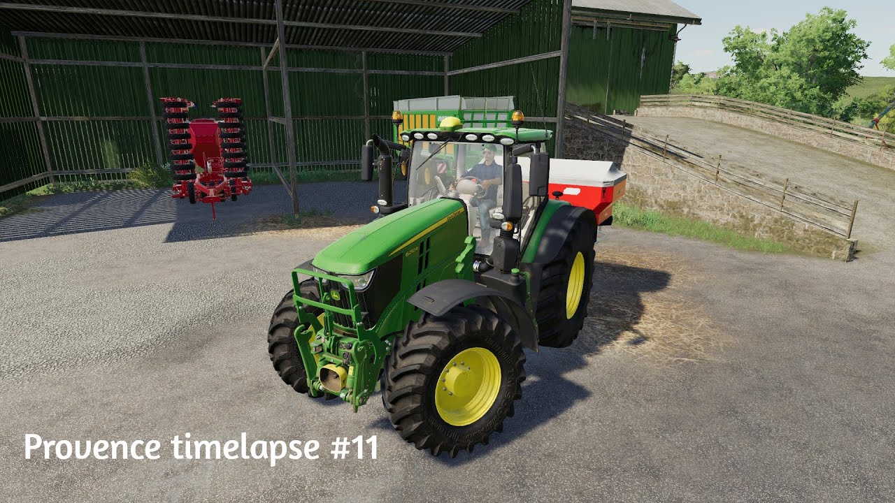 FS19 Provence timelapse #11 Sunflowers - YouTube