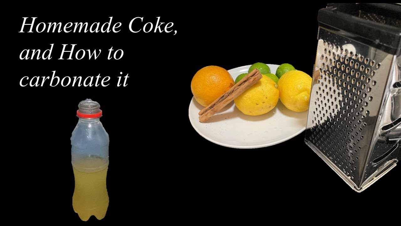 How to make Coca-Cola, and How to Carbonate it - YouTube